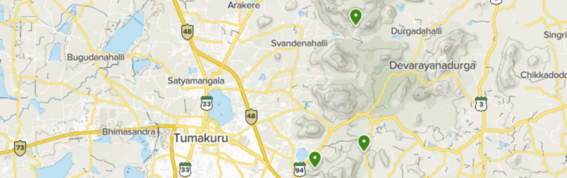 Tourist Map Guide of Tumakuru - Bangalore Orbit